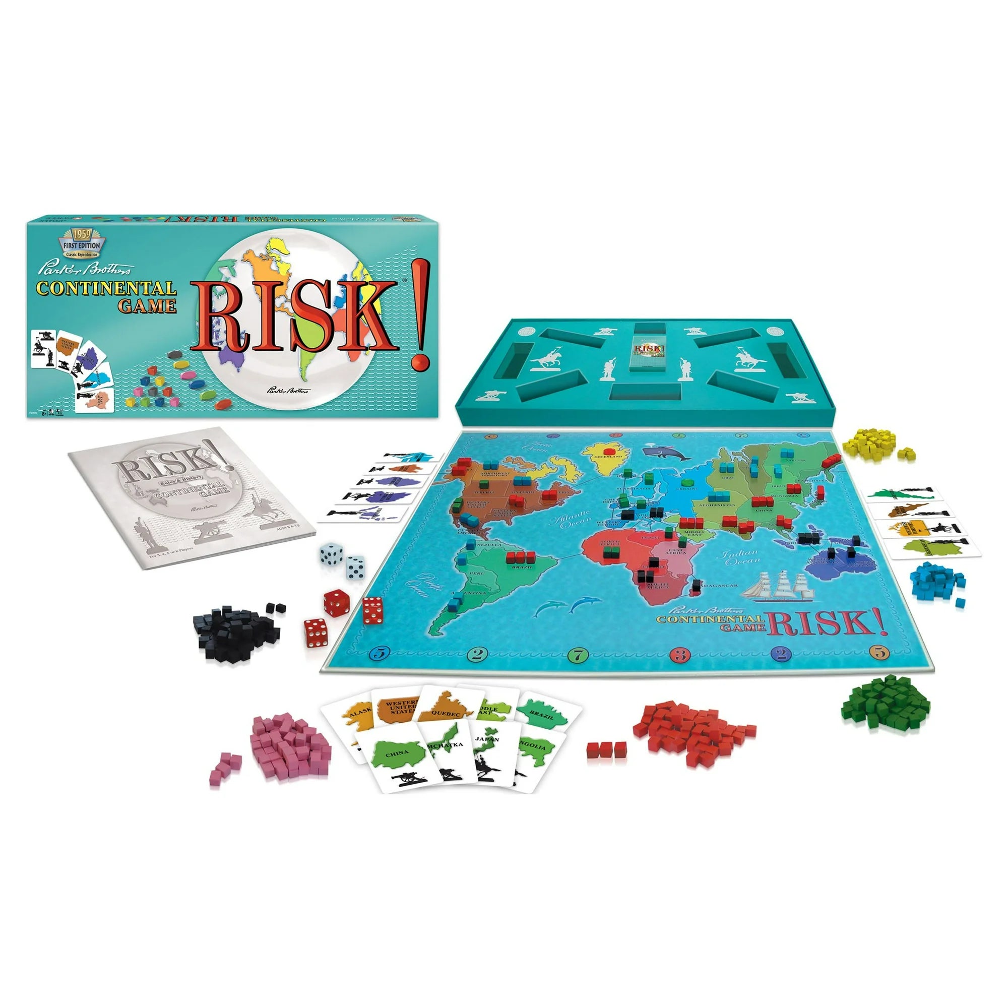 Classic Risk Board Game 1959 – The Fun Company