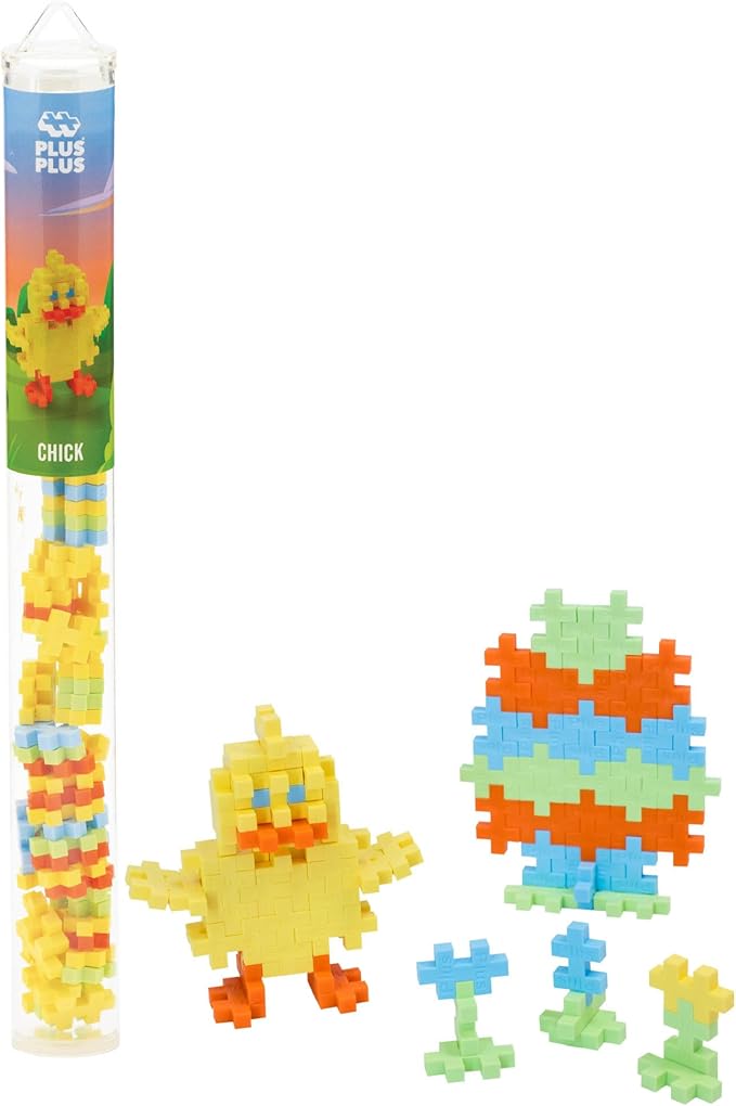PLUS PLUS Chick 70 Piece Mini Maker Tube – The Fun Company