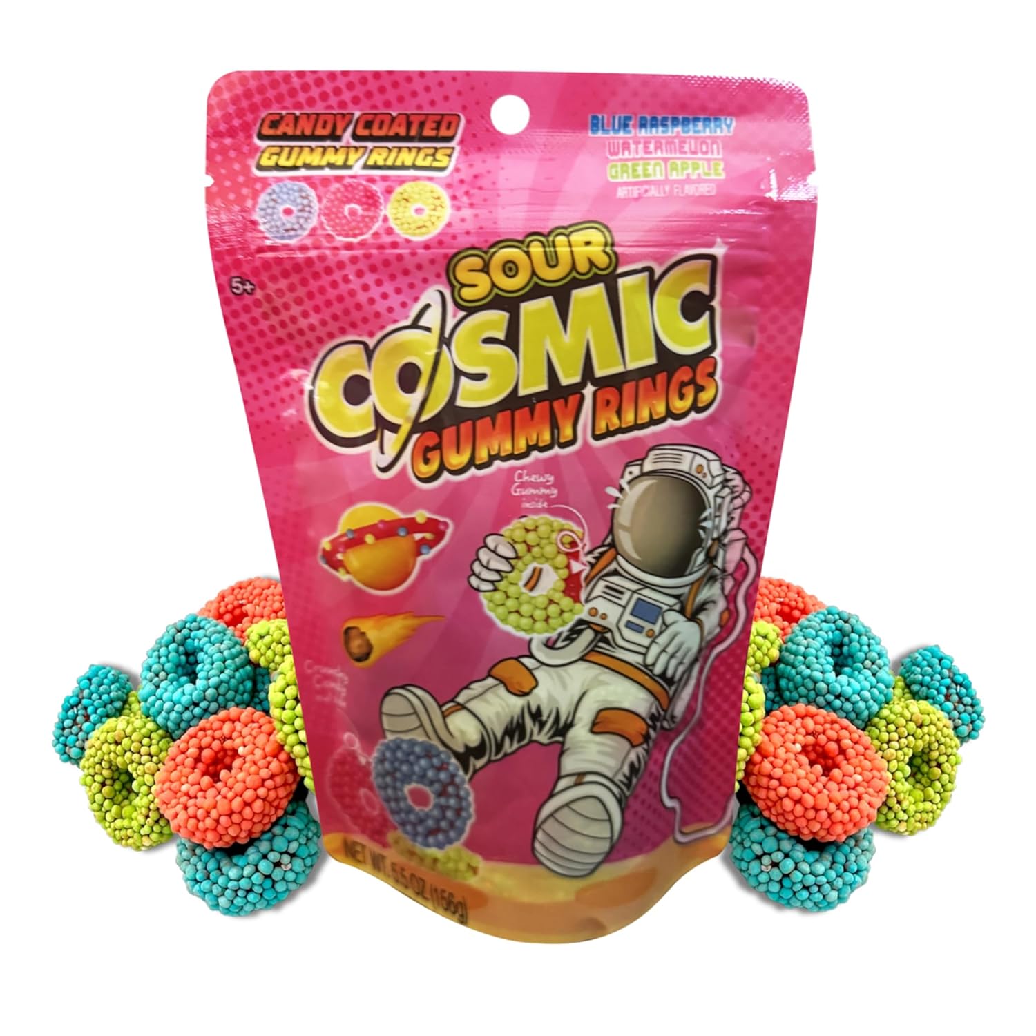 Cosmic Sour Gummy Rings – The Fun Company