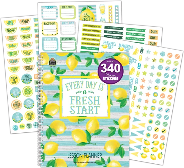 Lemon Zest Lesson Planner – The Fun Company