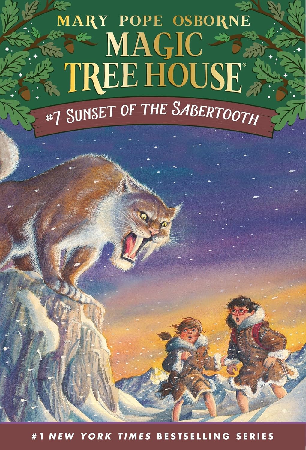 Magic Tree House #7 Sunset of the Sabertooth – The Fun Company