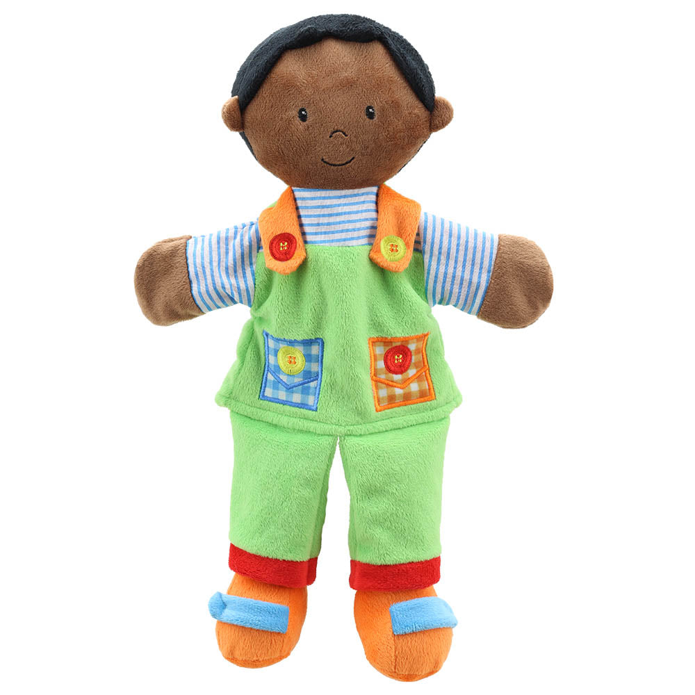 Story Time Puppet - Dark Skinned Boy – The Fun Company