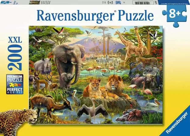 Ravensburger Animals of the Savannah 200 Piece XXL Puzzle – The Fun Company