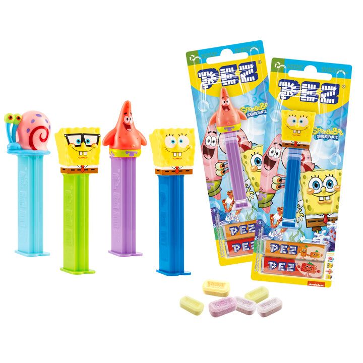 Pez Blister Card - Spongebob – The Fun Company