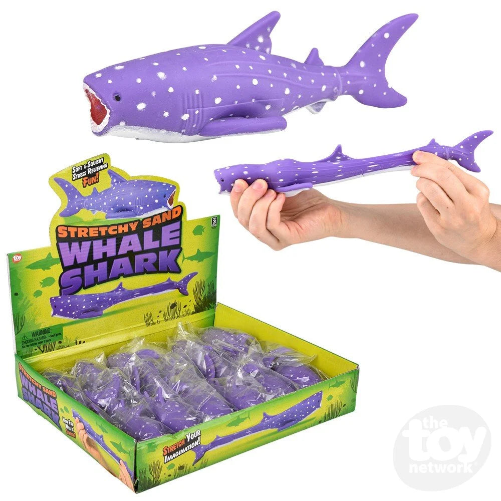 7" Stretchy Sand Whale Shark – The Fun Company