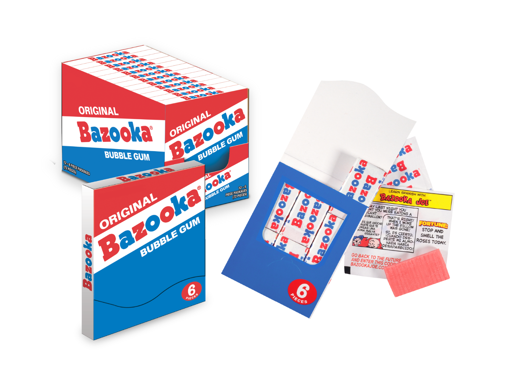 Original Bazooka Gum Wallet Pack – The Fun Company