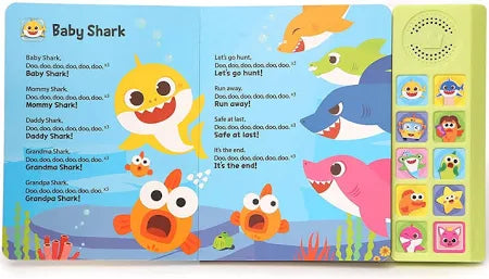 Baby Shark Sing-Alongs Sound Book – The Fun Company